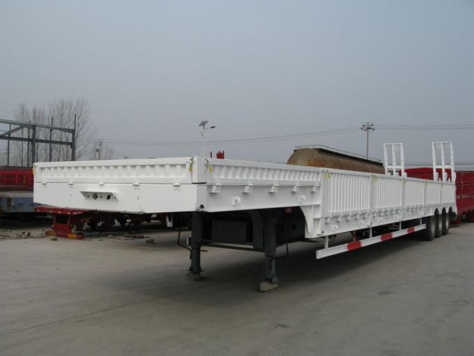 3 Axles Low Bed Semi Trailer 3rows 6 Axles Low Bed Semi Trailer Price/Excavator Trailer/100 Tons Lowboy Trailer for Sale