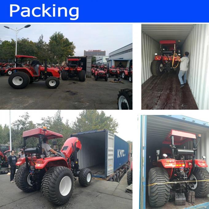 Luzhong Used 100HP 4X2/ 4X4 4WD Used Farm Tractor with ISO 