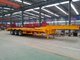                  Three-Axle Low-Bed Semi Trailer with Landing Gear 2 Axles 40tons Excavator Transport Gooseneck Lowboy Low Bed Lowbed Truck Semi Trailer             