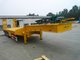                  60t 3 Axle Low Bed Semi Trailer for Sale Small Equipment Low Loader Semitrailer 2-Axle Gooseneck Low Bed Trailer 20ton             