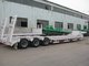                  3-Axles Low Bed Semi Tra 3 Axles 40t 50tons Extendable Low Flatbed Low Bed Semi Trailer             