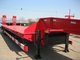                  3 Axles Low Bed Flatbed Utility Cargo Semi Truck Trailer 3 Axle Bulldozer Transport Low Bed Truck Trailer Low Loader             